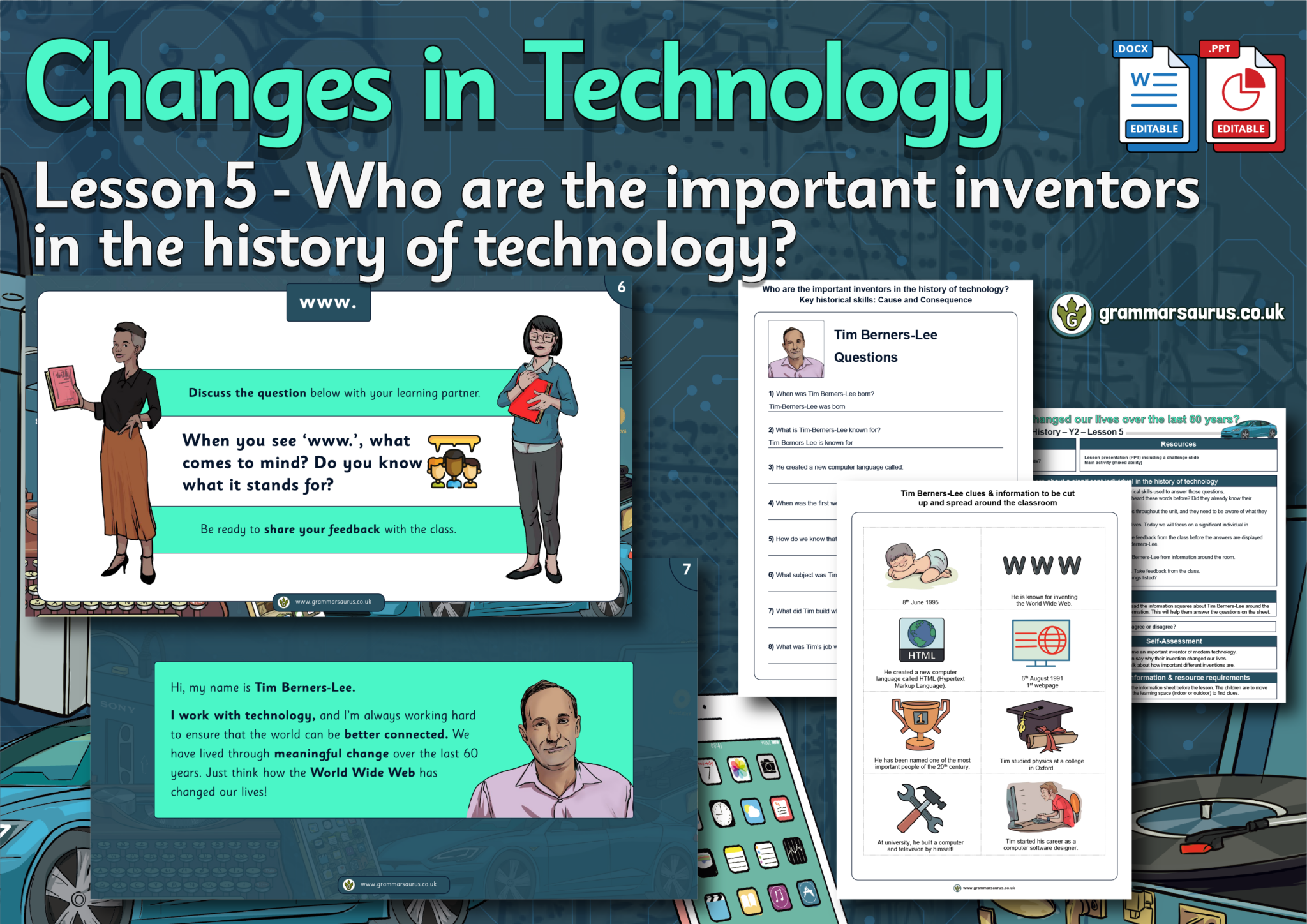 KS1 Changes in Technology – Who are the important inventors in the ...