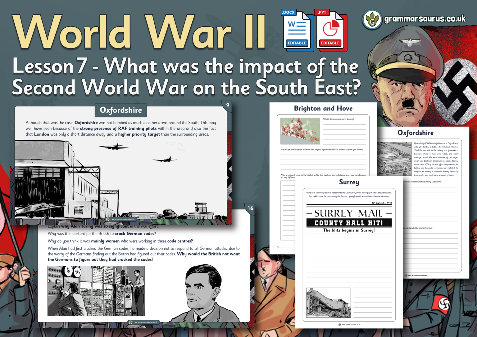 Year 6 History – World War Two – What was the impact of the Second ...