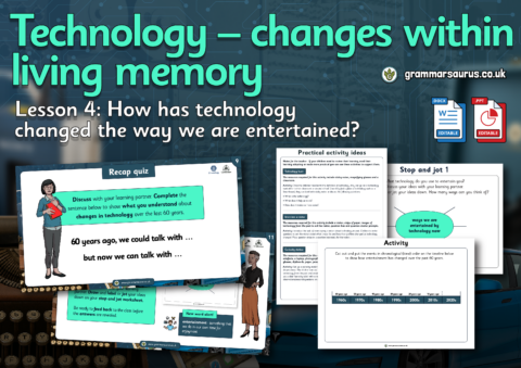 Year 2 History – Technology – Changes within living memory – How has ...