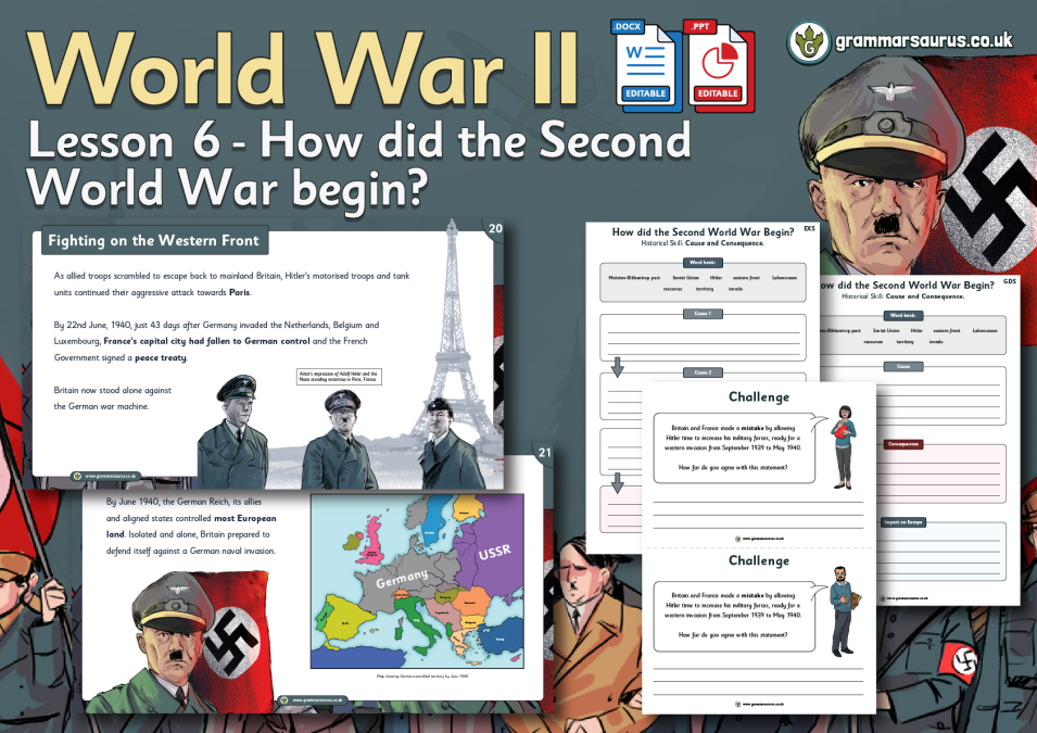 World War Two - Page 2 of 4 - Grammarsaurus