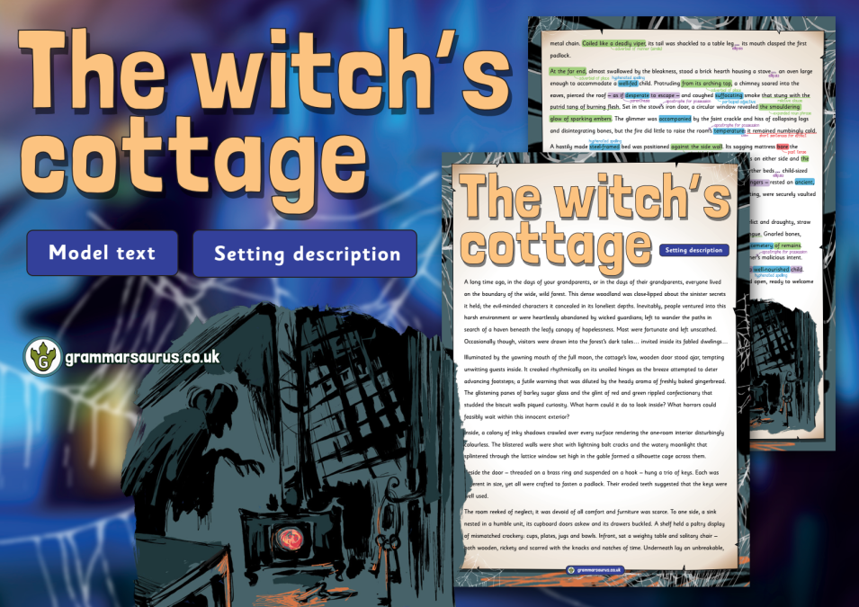 Y6 Narrative - Setting description - Grammarsaurus