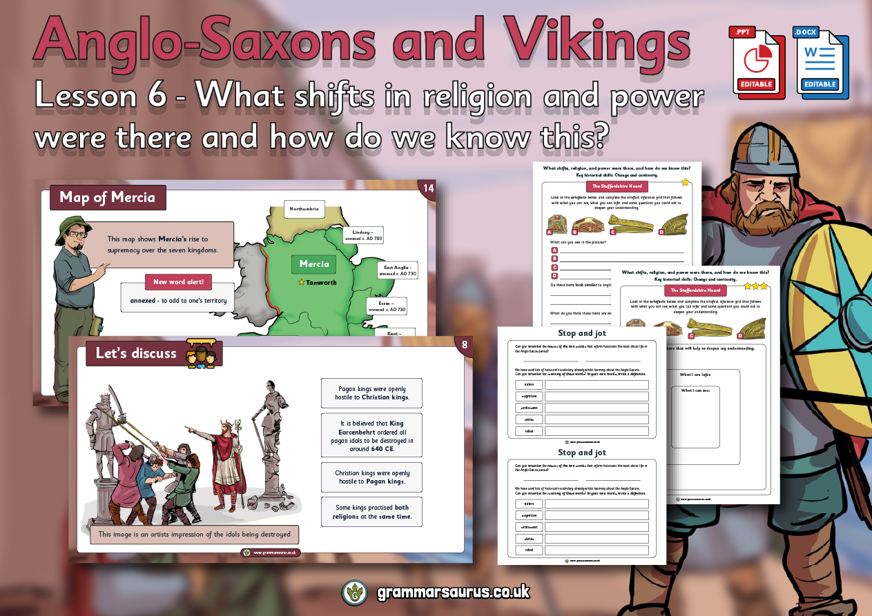 Year 5 History – Anglo-Saxons and Vikings – How did England change ...