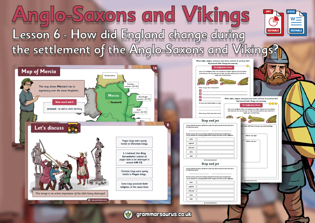 Year 5 History – Anglo-Saxons and Vikings – How did England change ...