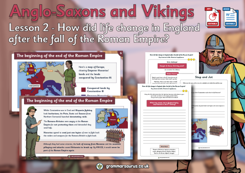 Year 5 History - Anglo-Saxons and Vikings - How did life change in ...
