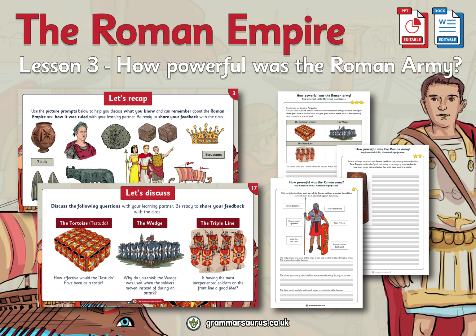 KS3 History – The Roman Empire – How powerful was the Roman army ...