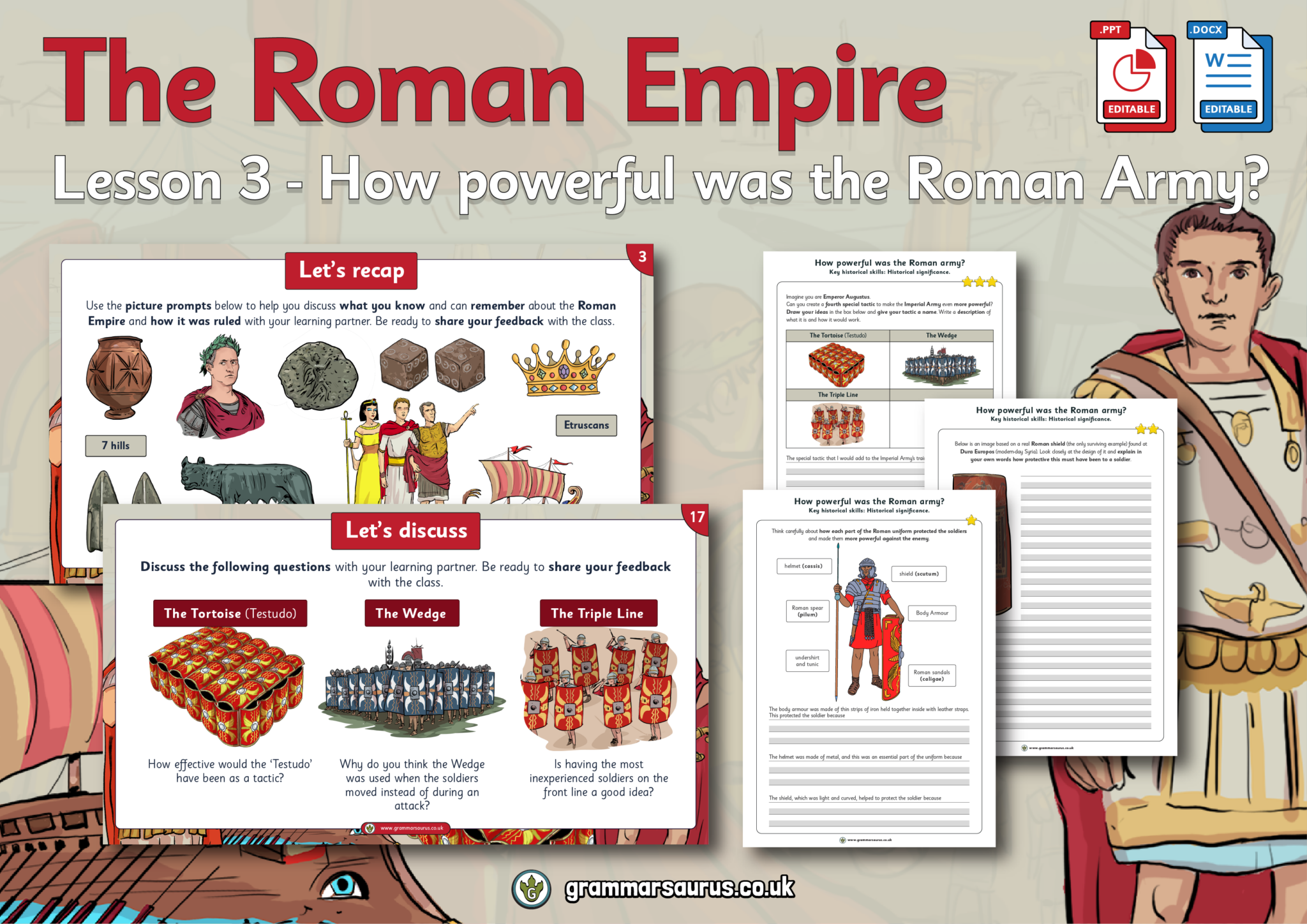 KS3 History – The Roman Empire – How powerful was the Roman army ...