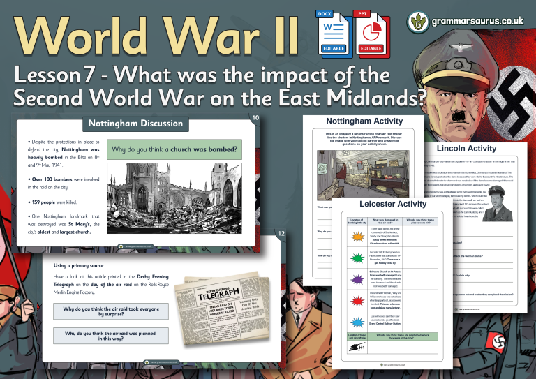 Year 6 History - World War Two - What was the impact of the Second ...