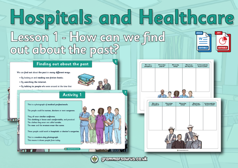 KS1 History – Hospitals and Healthcare - How can we find out about the ...