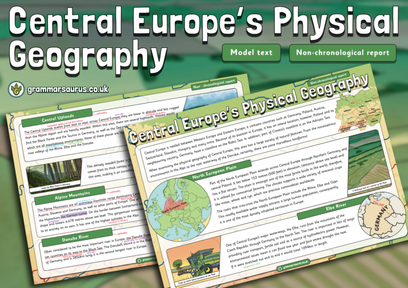 Year 5 Model Text – Non-chronological report – Central Europe's ...
