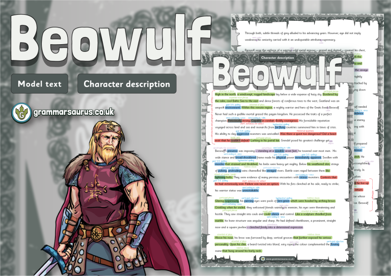 Year 6 Model Text – Character Description – Beowulf - Grammarsaurus