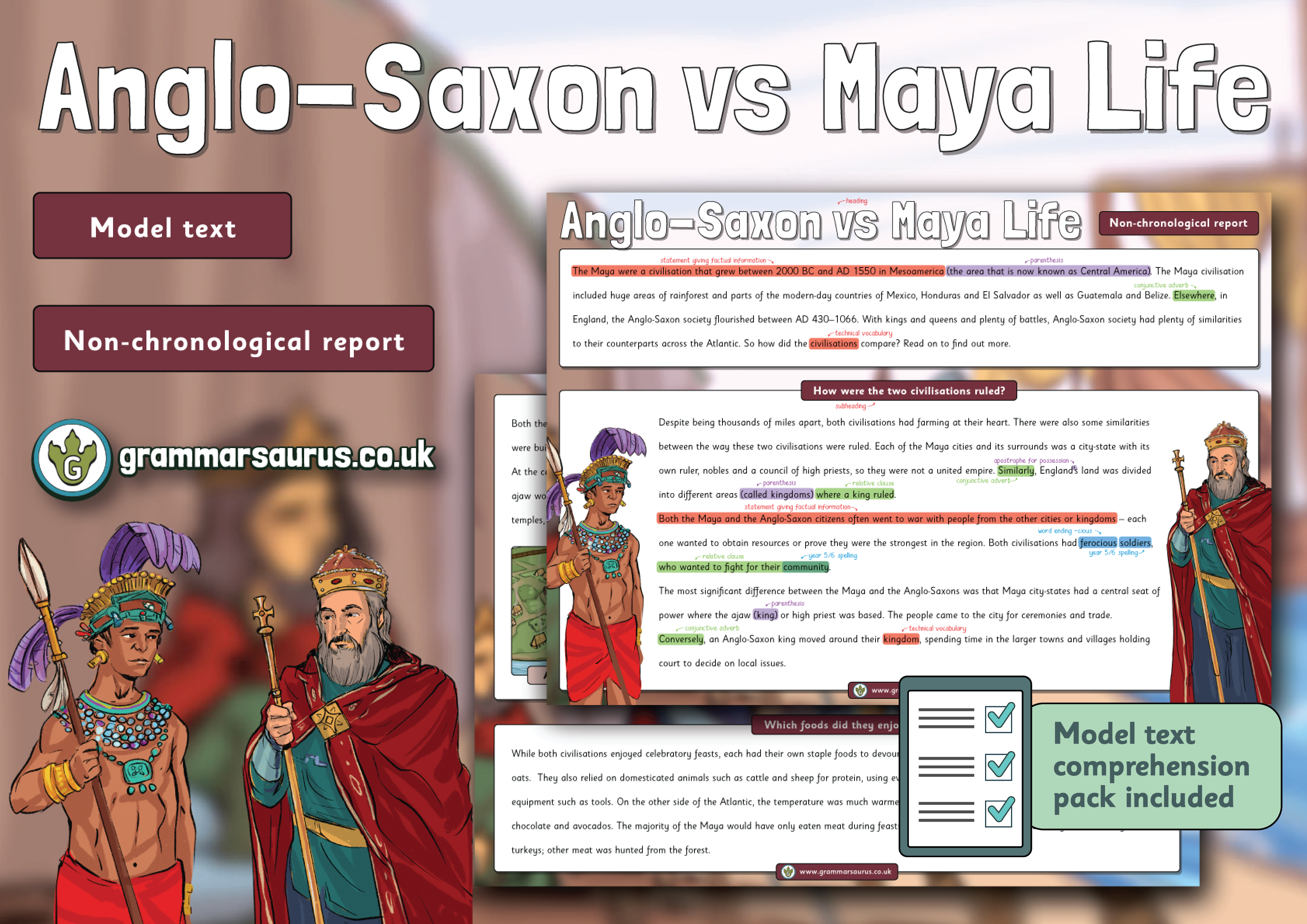 Anglo Saxon People Characteristics