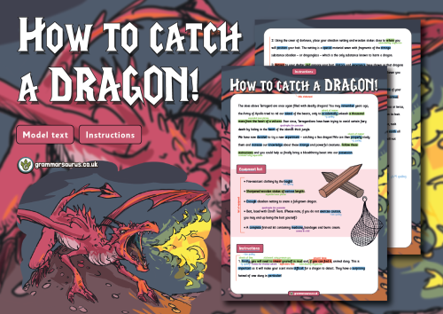 Year 4 Model Text – Instructions – How to catch a dragon! - Grammarsaurus