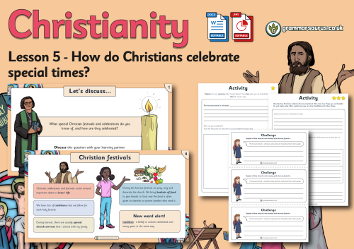 KS1 RE – Christianity – How do Christians celebrate special times ...