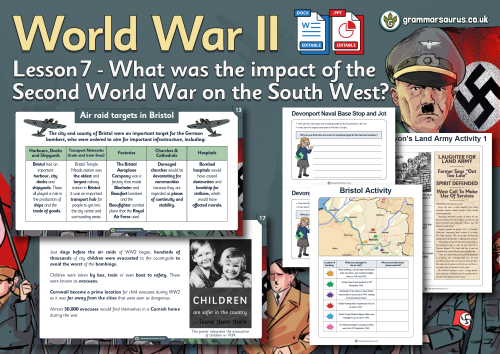 Year 6 History – World War Two – What was the impact of the Second ...