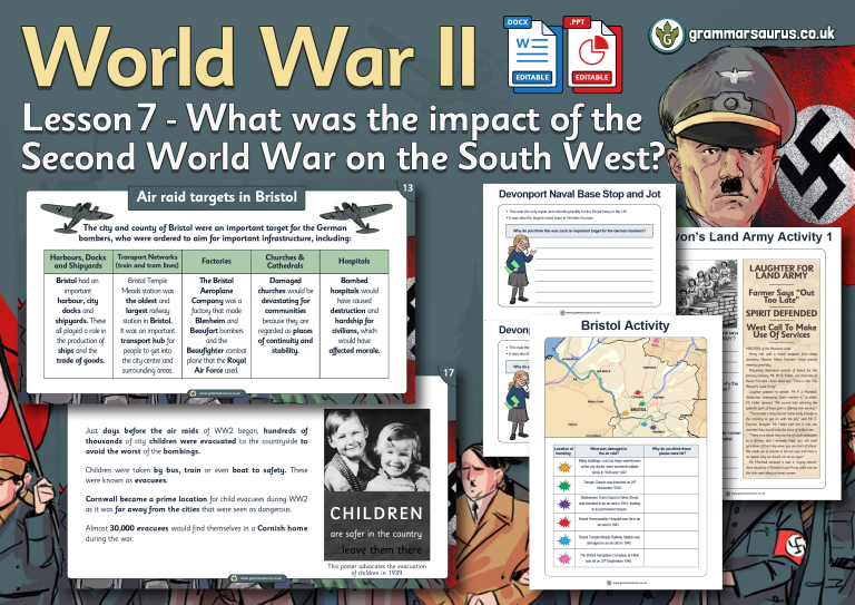 Year 6 History – World War Two – What was the impact of the Second ...