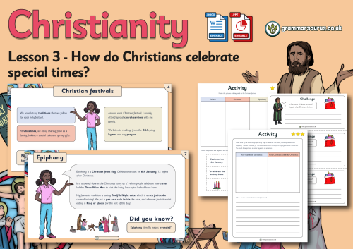 KS1 RE – Christianity – How do Christians celebrate special times ...