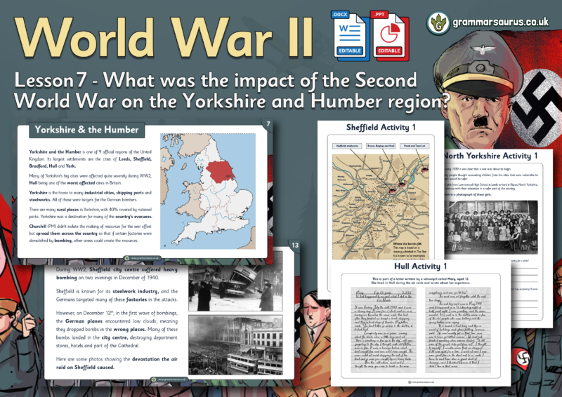 Year 6 History - World War Two - What the impact of the Second World ...