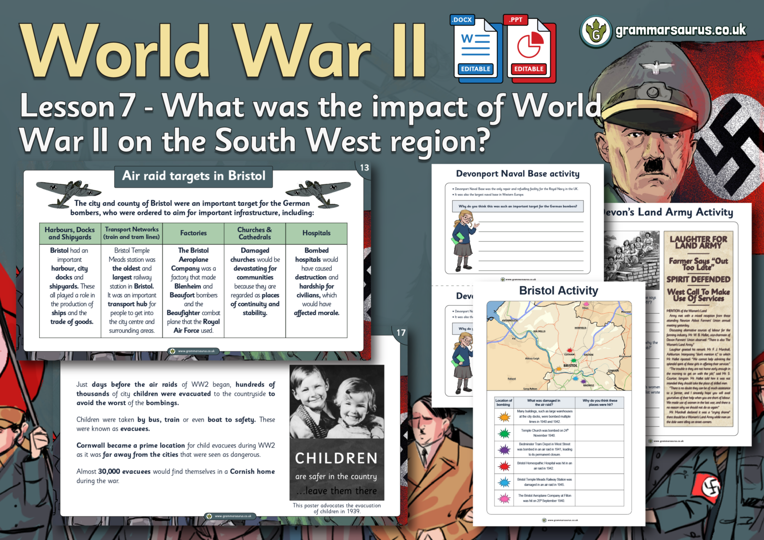 Year 6 History – World War Two – What was the impact of the Second ...