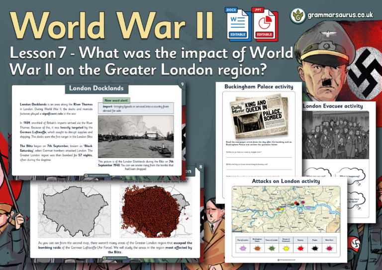 Year 6 History - World War Two - What was the impact of the Second ...
