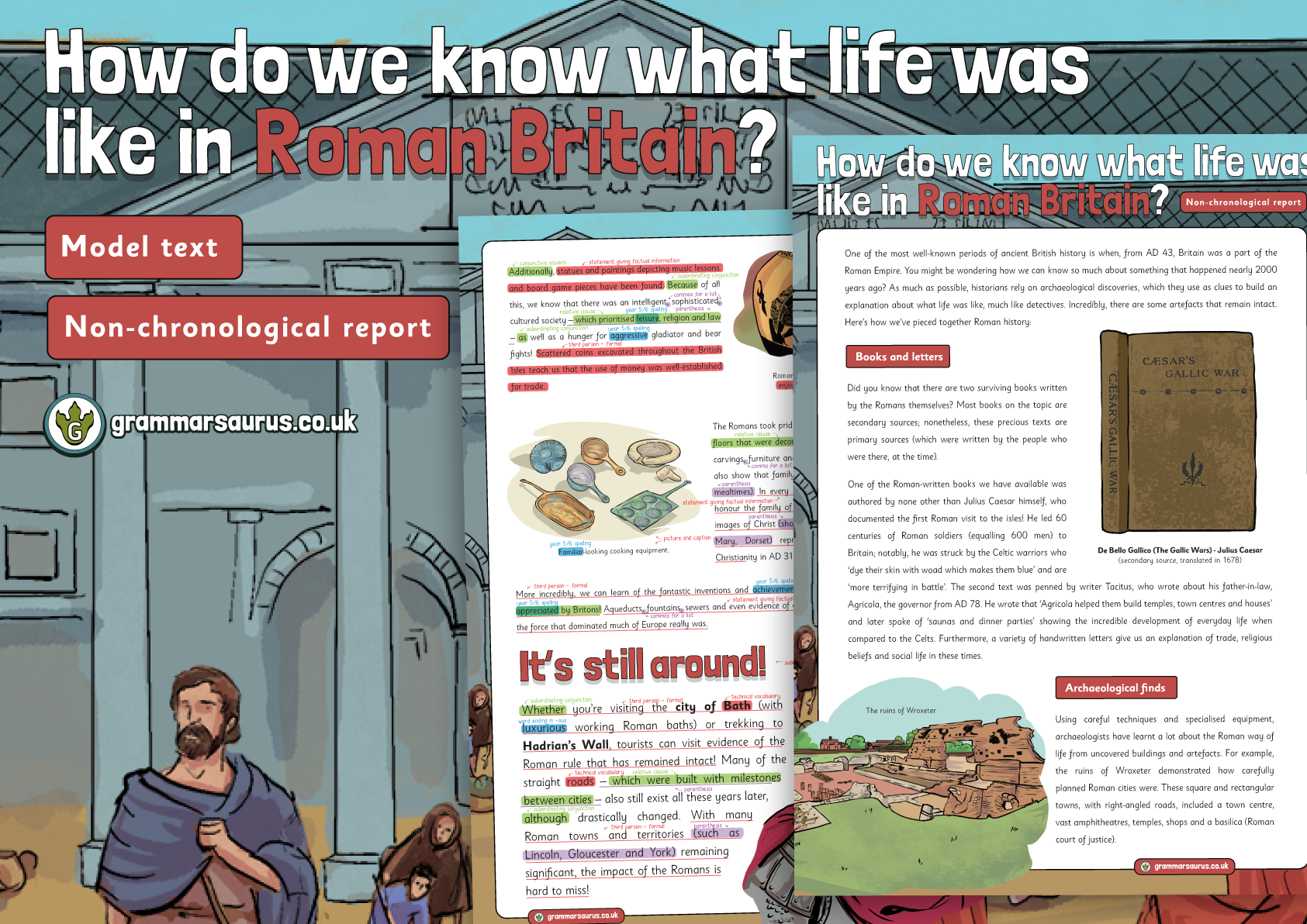 Year 5 Model Text – Non-chronological report – How do we know what life ...
