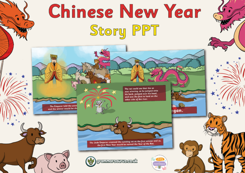 EYFS Chinese New Year – Story PPT - Grammarsaurus