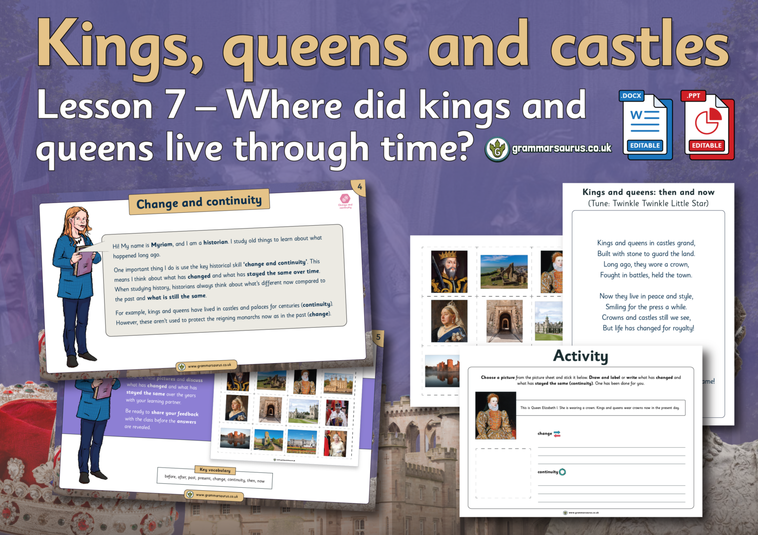 KS1 History – Kings, queens and castles – Where did kings and queens ...