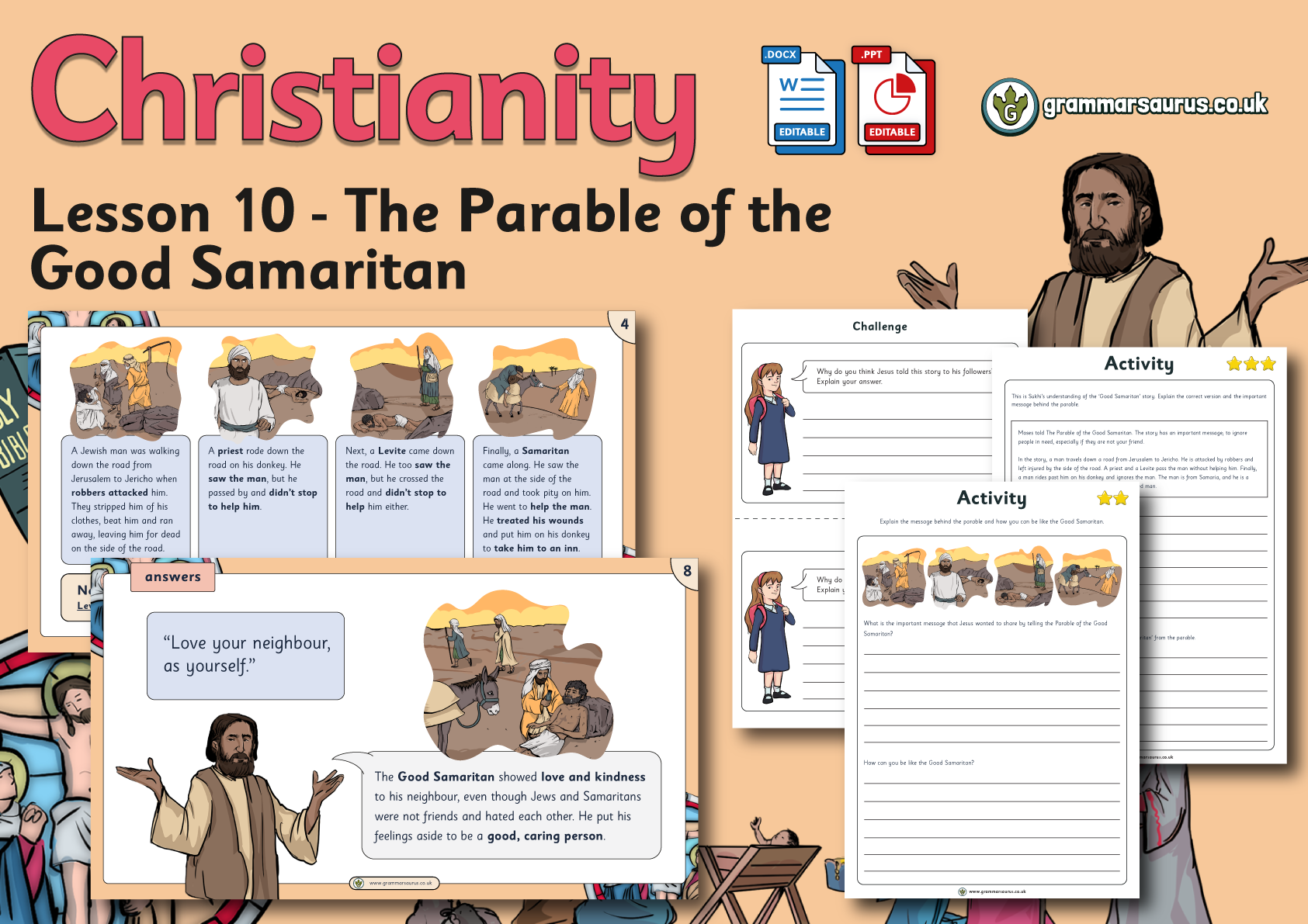 KS1 RE – Christianity – The Parable of the Good Samaritan - Lesson 10 ...