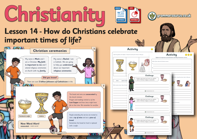 KS1 RE – Christianity – How do Christians celebrate important times of ...