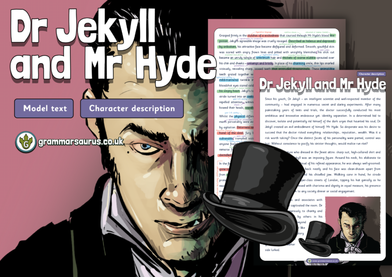 Year 6 Model Text – Character Description – Dr Jekyll and Mr Hyde ...