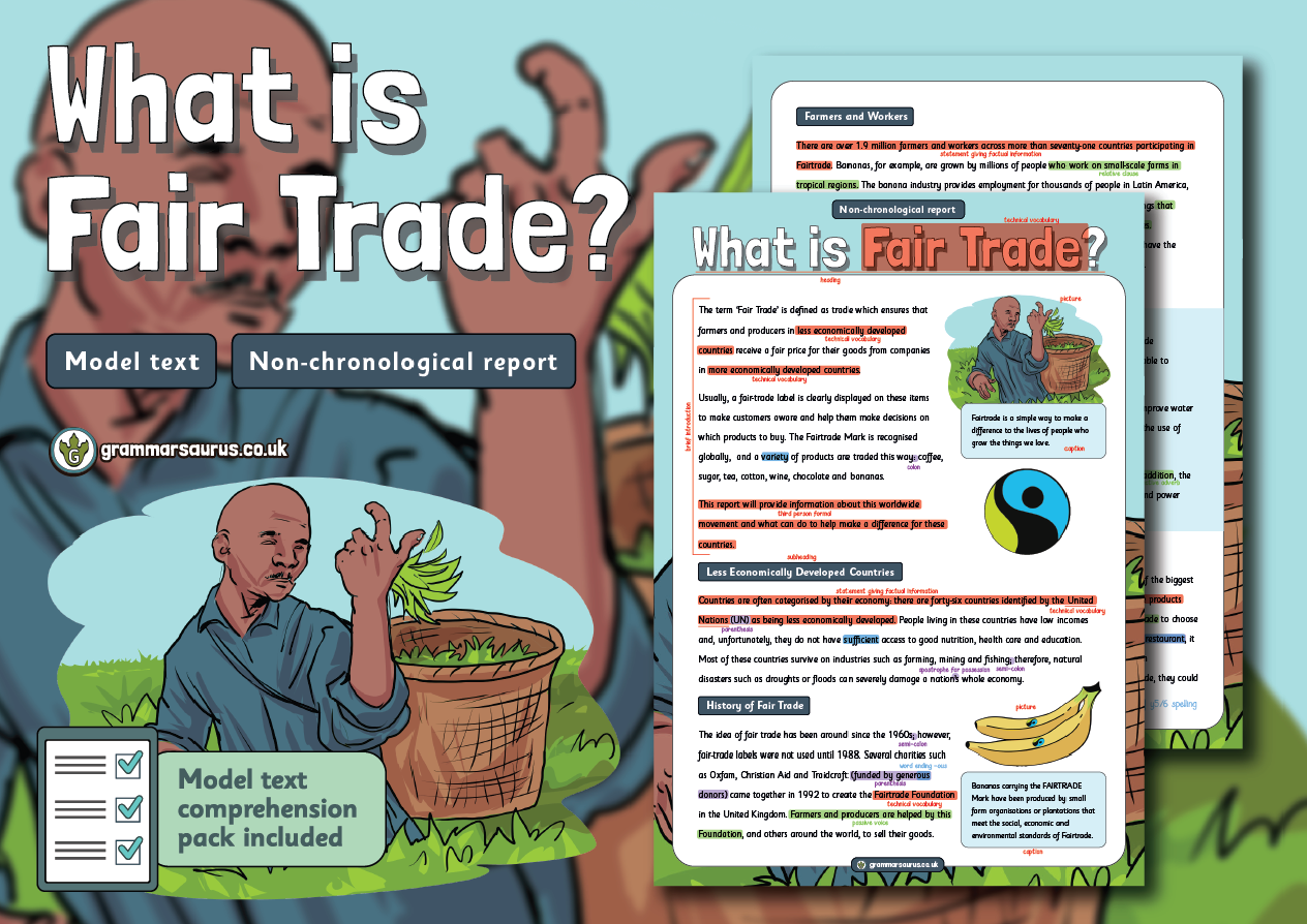 Year 6 Model Text – Non-chronological report – What is Fair Trade ...