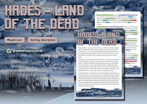 Year 6 Model Text – Setting Description – Hades - Land of the Dead ...