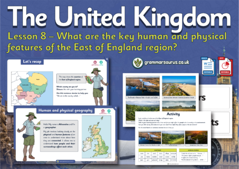 Year 3 Geography - The United Kingdom - What are the key human and ...