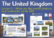 Year 3 Geography - The United Kingdom - What are the human features and ...