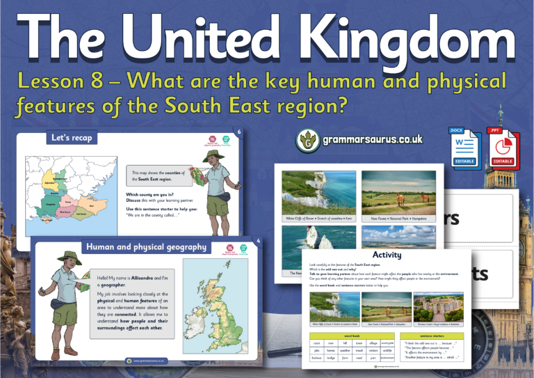 Year 3 Geography - The United Kingdom - What are the key human and ...