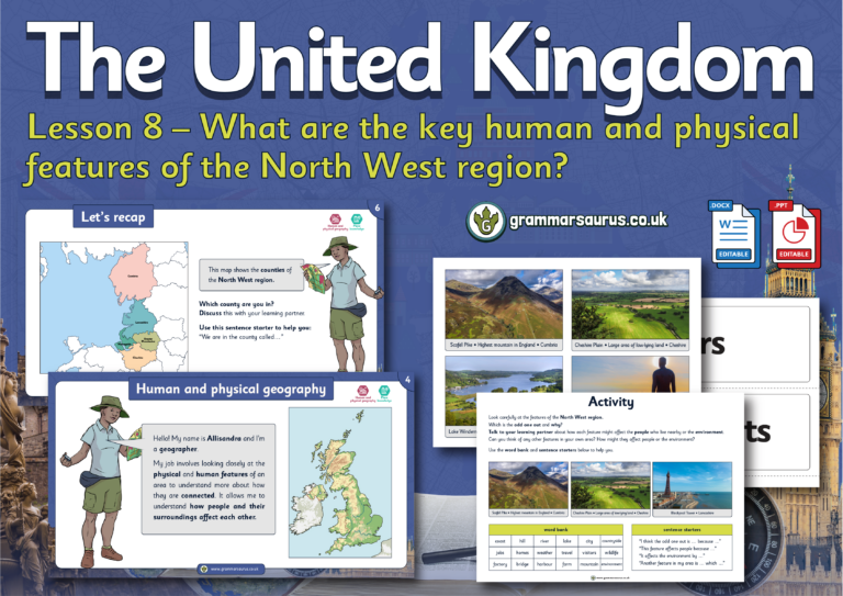Year 3 Geography - The United Kingdom - What are the key human and ...
