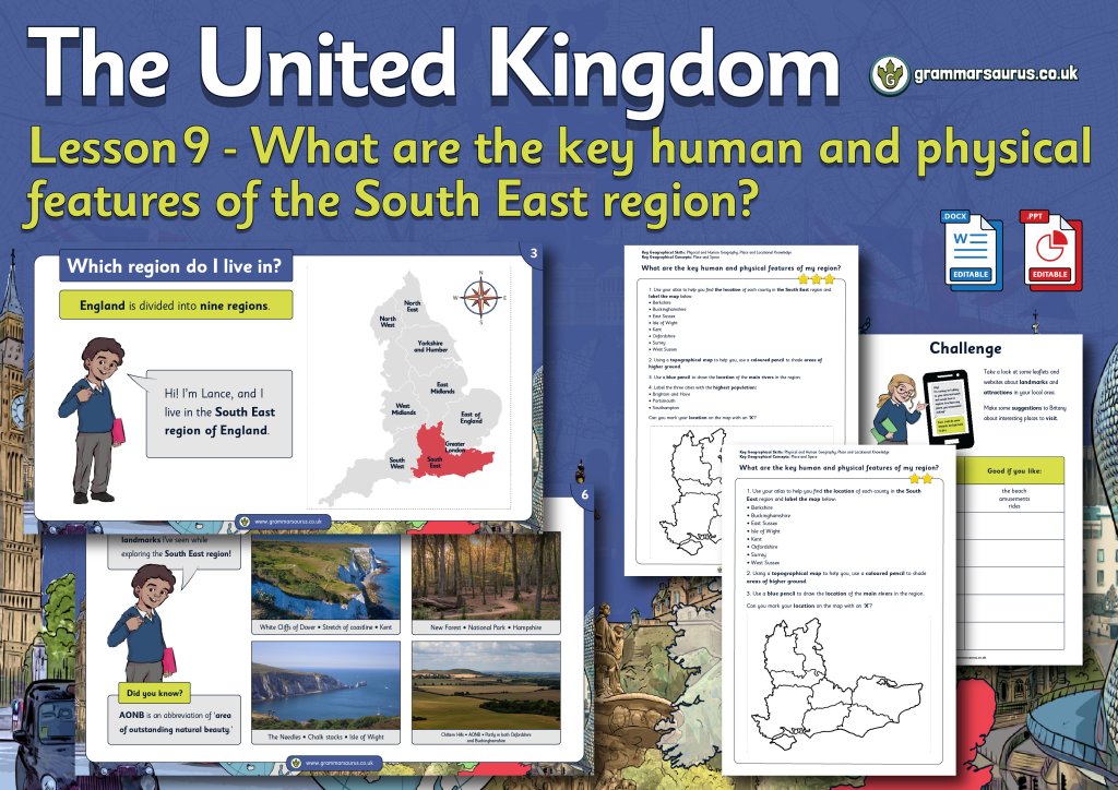 Year 3 Geography - What are the key human and physical features of the ...