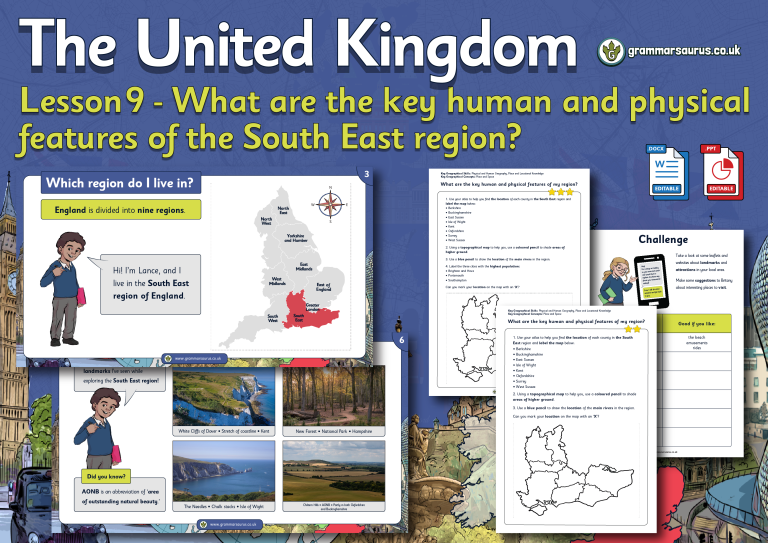 Year 3 Geography - What are the key human and physical features of the ...
