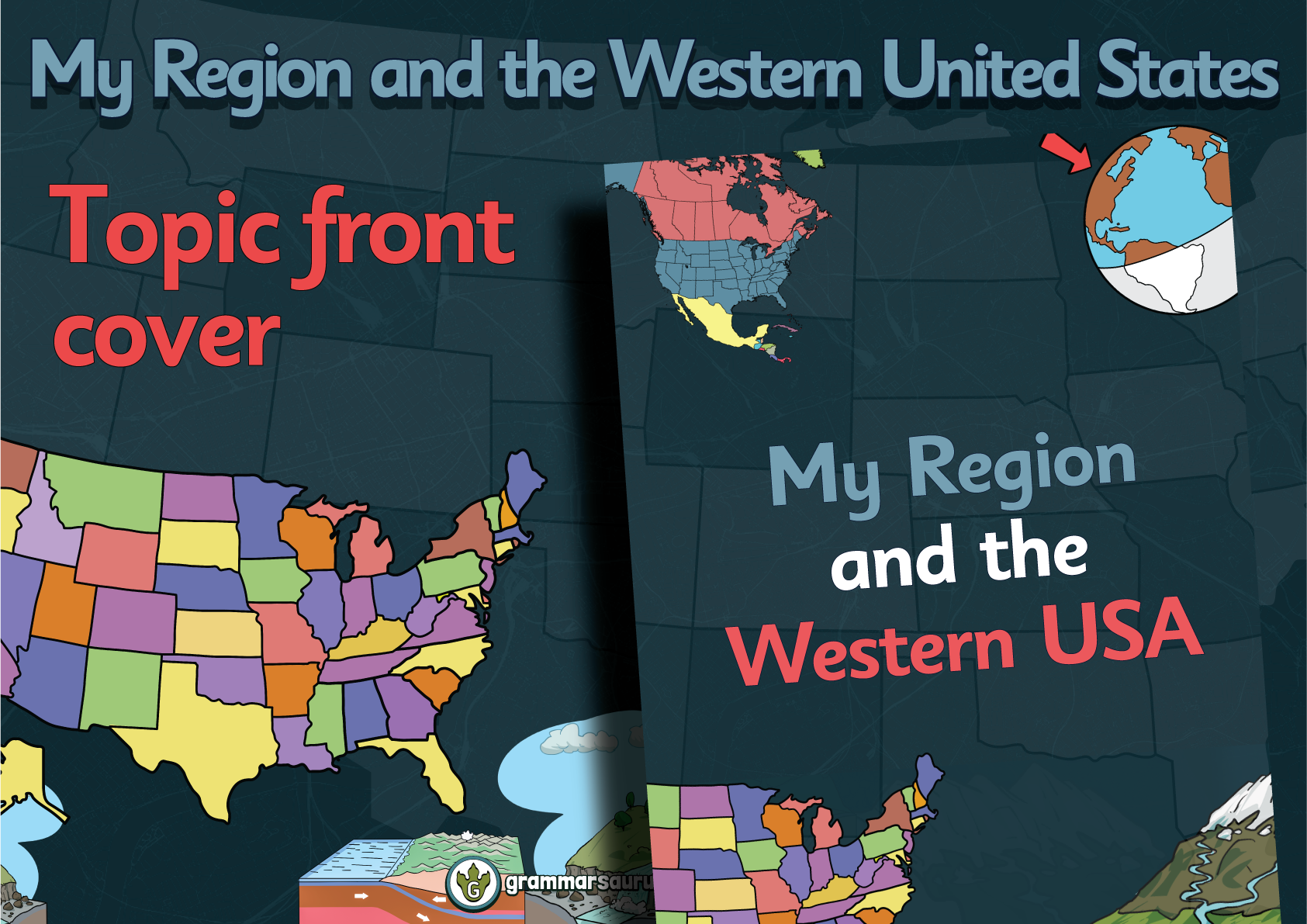 Year 5 Geography – My Region and the Western United States – Topic ...