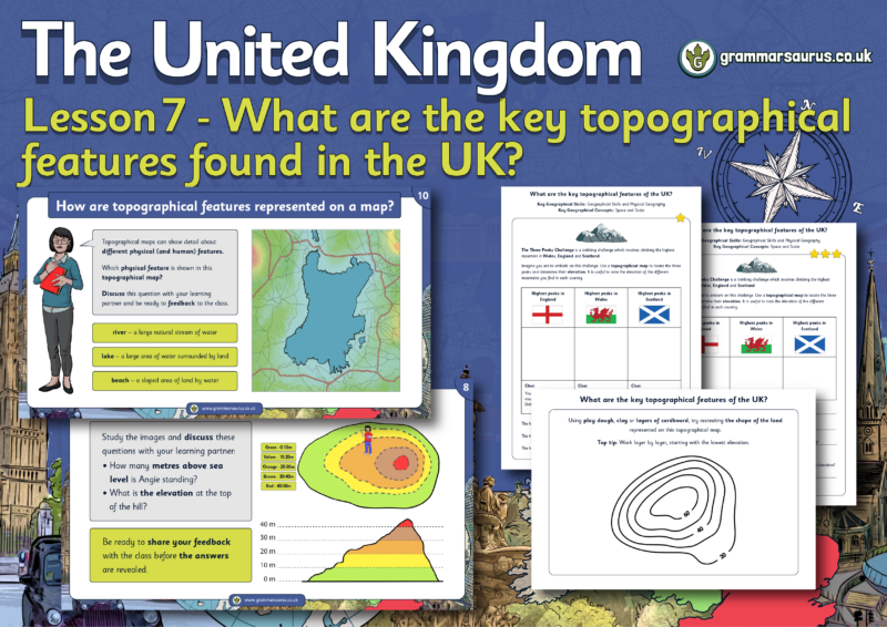 Year 3 Geography – The United Kingdom – What are the key topographical ...