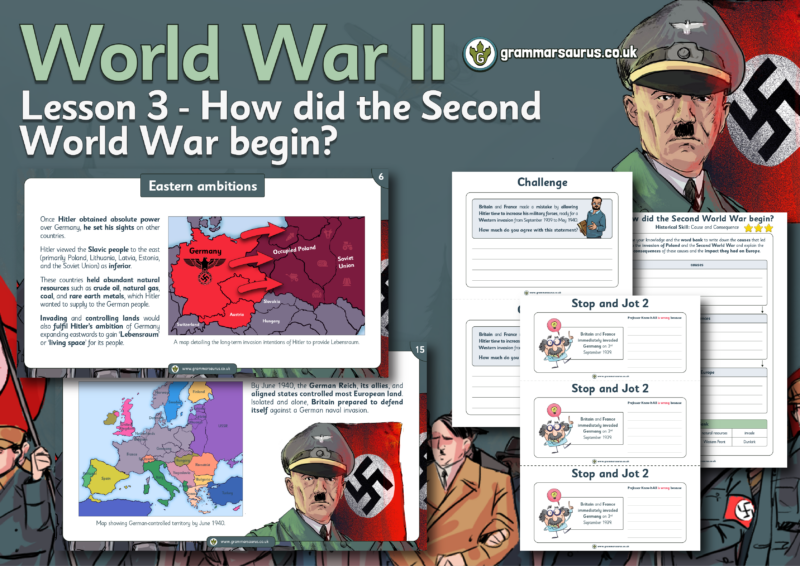 Year 6 History - World War Two - How did the Second World War begin ...