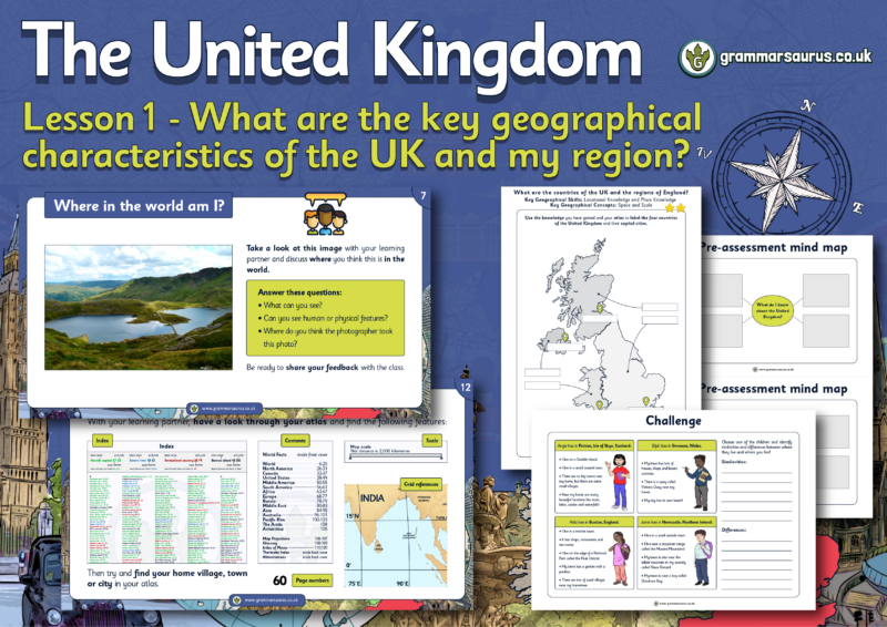 Year 3 Geography - The United Kingdom - What are the countries and ...