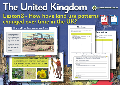 Year 3 Geography - The United Kingdom - How have land use patterns ...