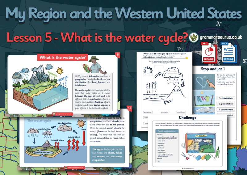 Year 5 Geography - My Region and the Western United States - What is ...
