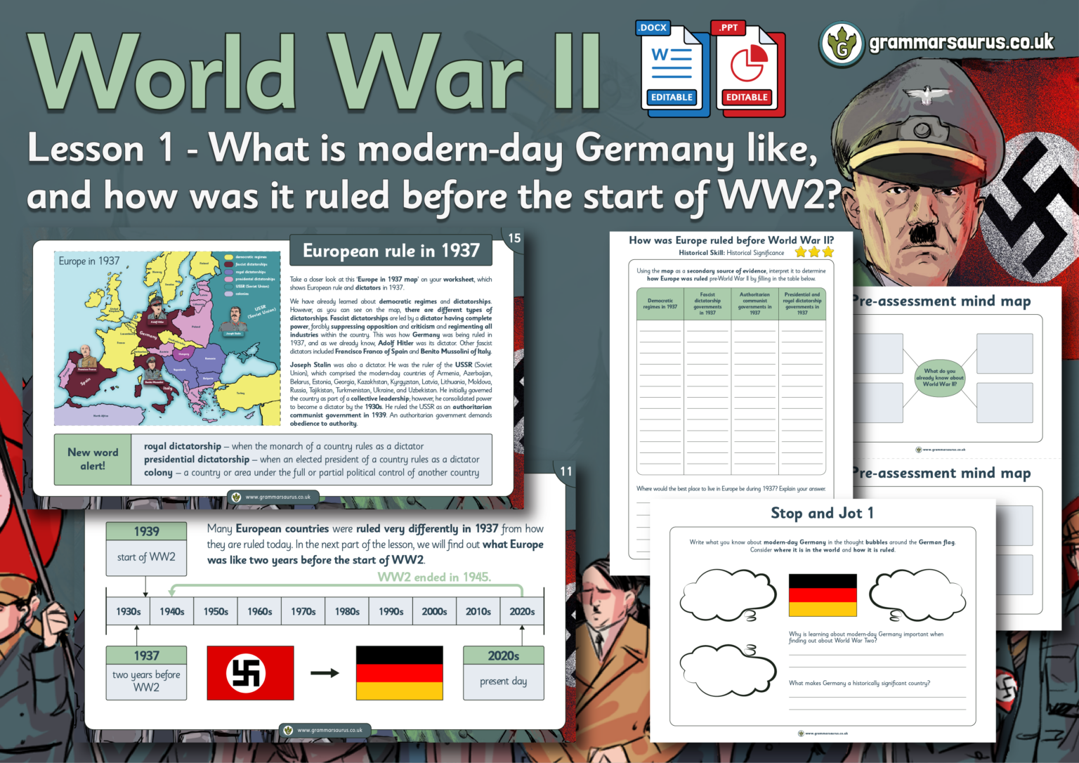 Year 6 History - World War Two - What is modern-day Germany like, and ...