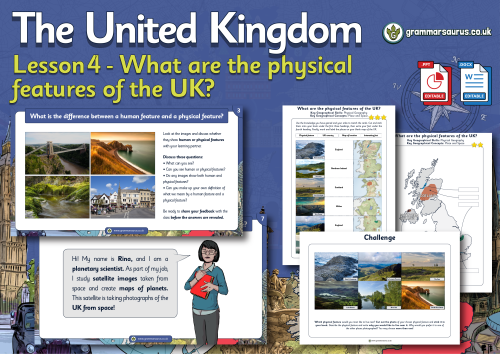 Year 3 Geography – The United Kingdom – What are the physical features ...