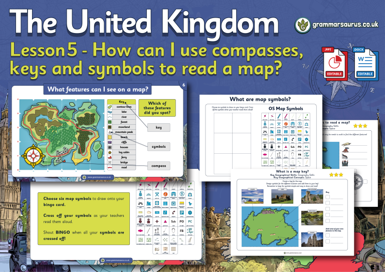 Year 3 Geography - The United Kingdom - How can I use compasses, keys ...