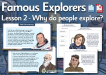 KS1 History – Famous Explorers – Why do people explore? Lesson 2 ...