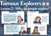 KS1 History – Famous Explorers – Why do people explore? Lesson 2 ...
