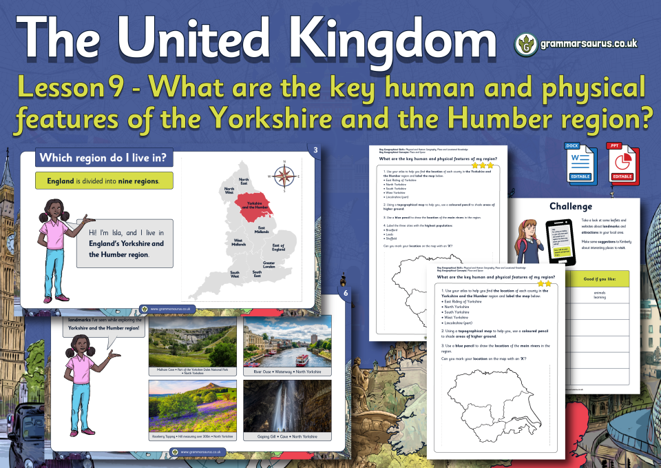 Year 3 Geography - What are the key human and physical features of the ...