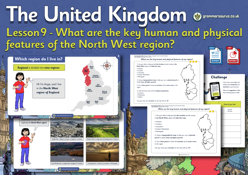 Year 3 - Geography - What are the key human and physical features of ...